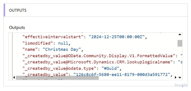 Get working days and holidays of the CRM Service calendar in Power ...