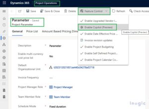 Copilot in Project Operations - Microsoft Dynamics 365 CRM Tips and Tricks