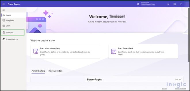 Use solutions with Power Pages Through Power Apps- Part 1 - Microsoft ...