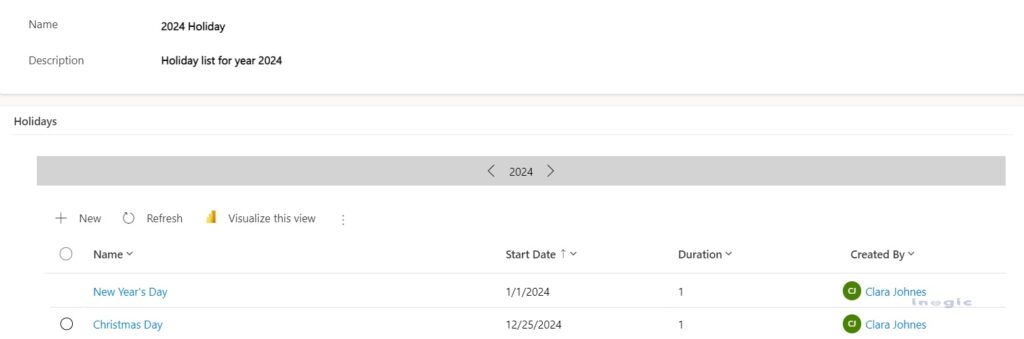 Get working days and holidays of the CRM Service calendar in Power ...