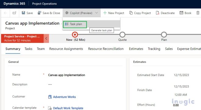 Copilot in Project Operations - Microsoft Dynamics 365 CRM Tips and Tricks