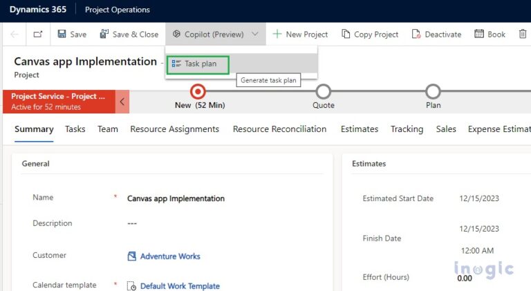 Copilot in Project Operations - Microsoft Dynamics 365 CRM Tips and Tricks