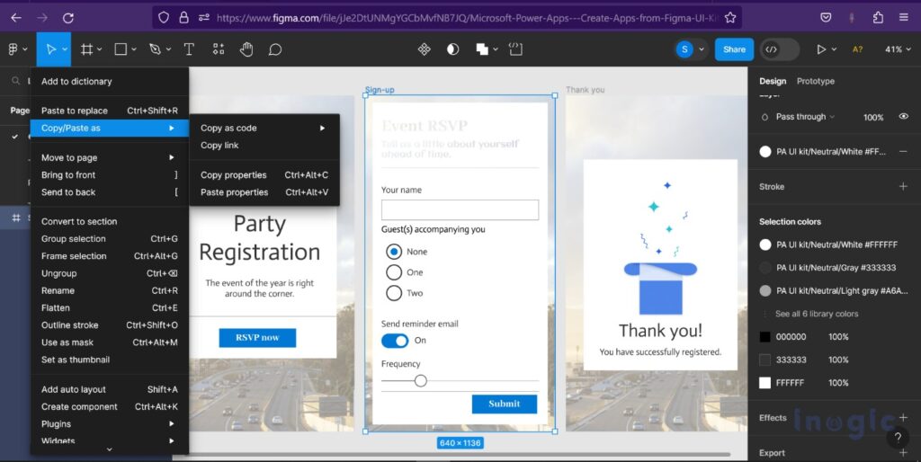 Design Canvas App using the Figma UI kit - Microsoft Dynamics 365 CRM ...