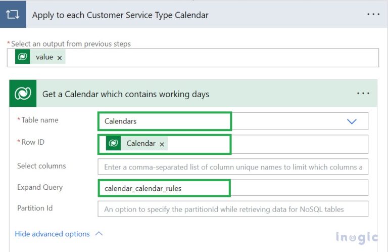 Get Working Days And Holidays Of The Crm Service Calendar In Power Automate Flow Microsoft