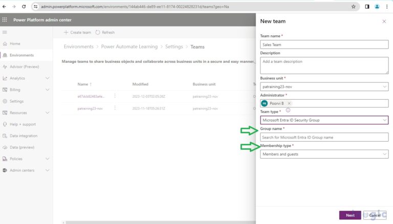 Microsoft Entra ID Security Groups Management - Microsoft Dynamics 365 ...
