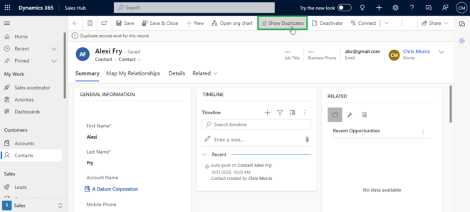 Tackle Duplicate Dynamics 365 CRM Data with ease this Holiday Season ...