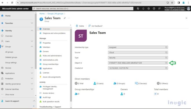 Microsoft Entra ID Security Groups Management - Microsoft Dynamics 365 ...