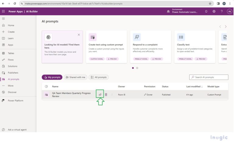Creating Effective Custom Ai Prompts Preview Within Dynamics 365 Microsoft Dynamics 365 Crm