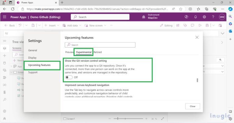 Use Git Version Control to develop a Canvas App in network mode - Microsoft Dynamics 365 CRM ...