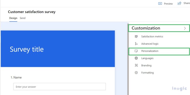 Customer Voice Personalized Variables Within Survey Invitations Using Power Automate Flow