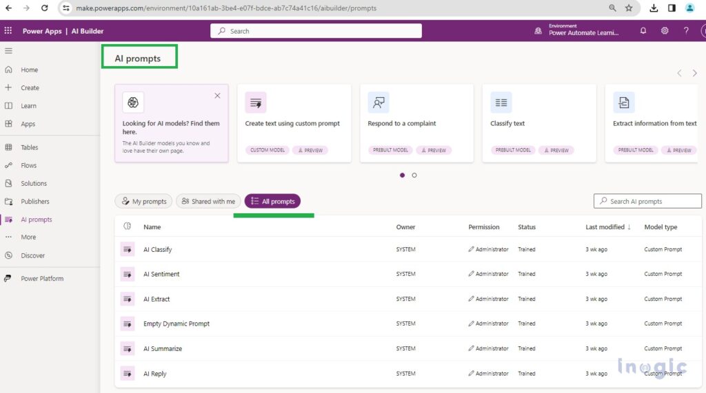 Exploring Ai Prompts Within Power Automate Power Community