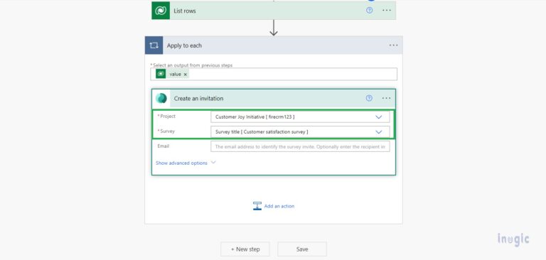 Customer Voice Personalized Variables Within Survey Invitations Using Power Automate Flow