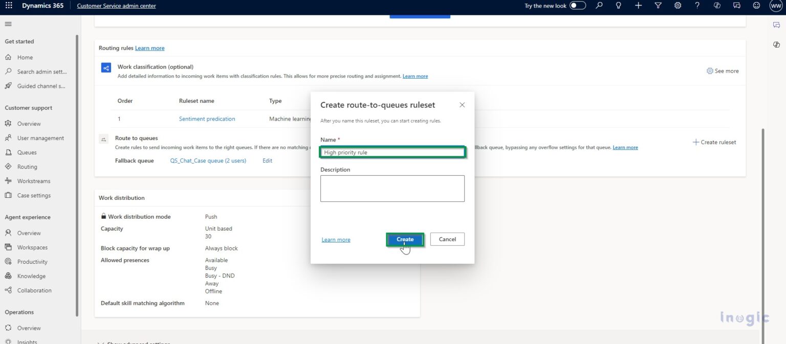 Utilize A Model For Work Classification Based On Sentiment Prediction In Dynamics 365 5464
