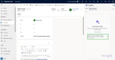 Compose or Reply to Emails using Copilot - Microsoft Dynamics 365 CRM ...