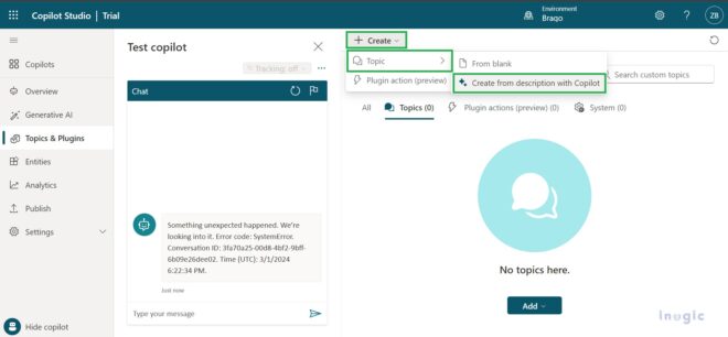 A Comprehensive Guide to Create and Edit Topics with Copilot - Power ...