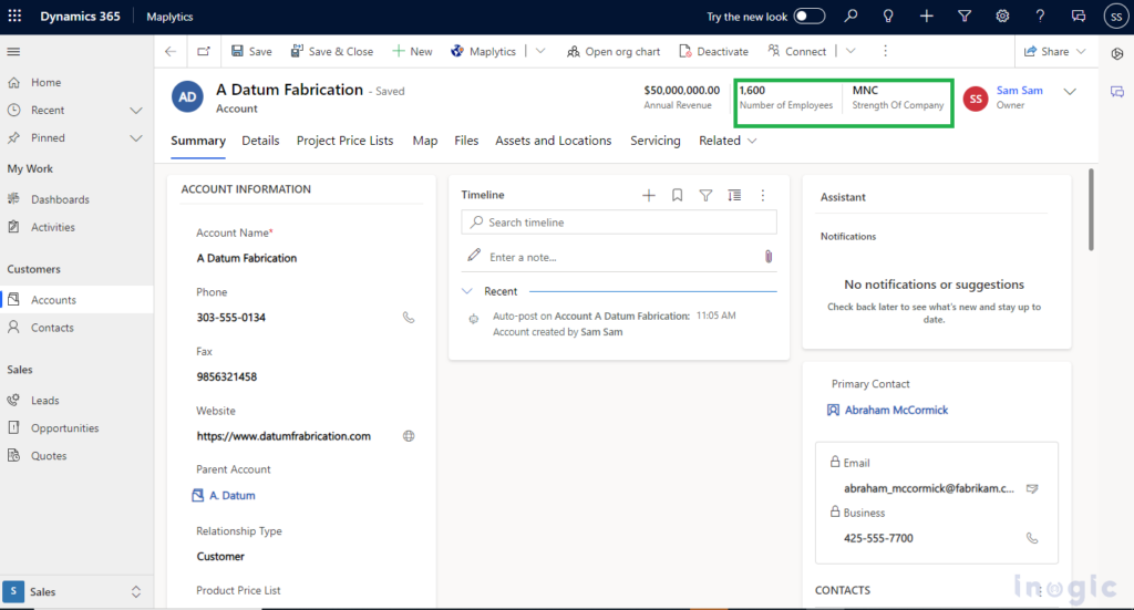 How To Get Formula Suggestions From Ai By Simply Providing The Expression In Dynamics 365 Crm