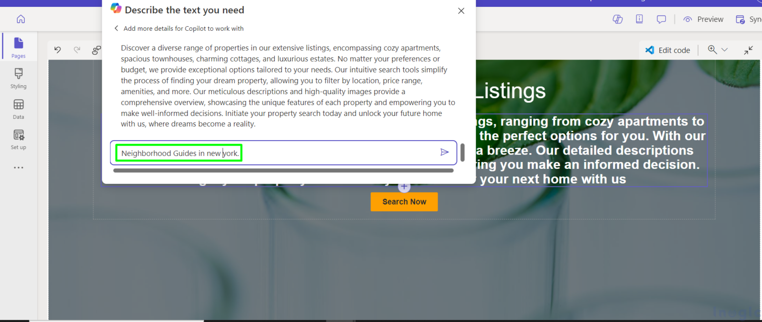 Utilizing Copilot For Ai Generated Text In Power Pages Microsoft Dynamics 365 Crm Tips And Tricks
