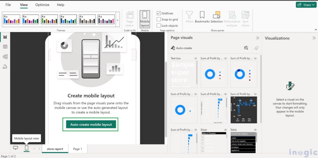 Design Mobile and Browser Layout view within Power BI - Microsoft ...