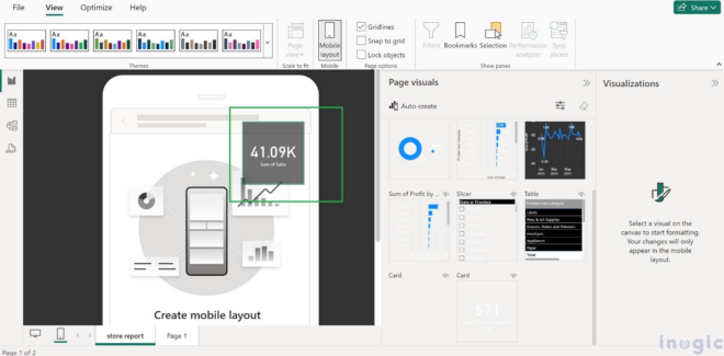 Design Mobile and Browser Layout view within Power BI - Microsoft ...