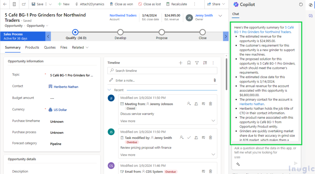 Enhancing Sales Efficiency by Improving Relevance of Copilot Summary and Recent Changes ...