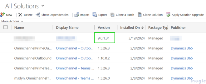 How to revert the managed solution’s version in case of an erroneous upgrade (Using CLI) in ...
