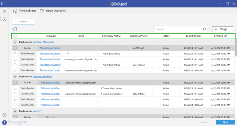 Maximize Dynamics 365 CRM Data Quality with New Features of Inogic’s de-duplicate App ...
