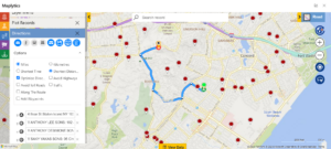 Route Optimization using maps with Dynamics 365 for Field Reps – Save Time, Fuel, and probably a ...