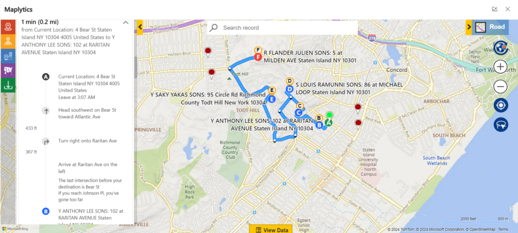 Route Optimization Using Maps With Dynamics 365 For Field Reps Save