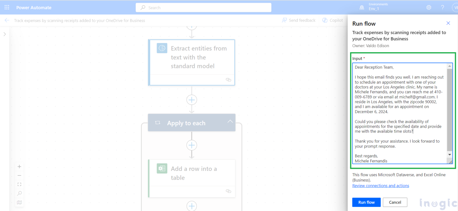 Streamlined Text And Document Categorization With Entity Extraction In Power Automate Power