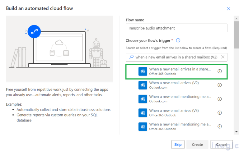 Convert Speech To Text Using Azure Speech Service In Power Automate Flow Microsoft Dynamics
