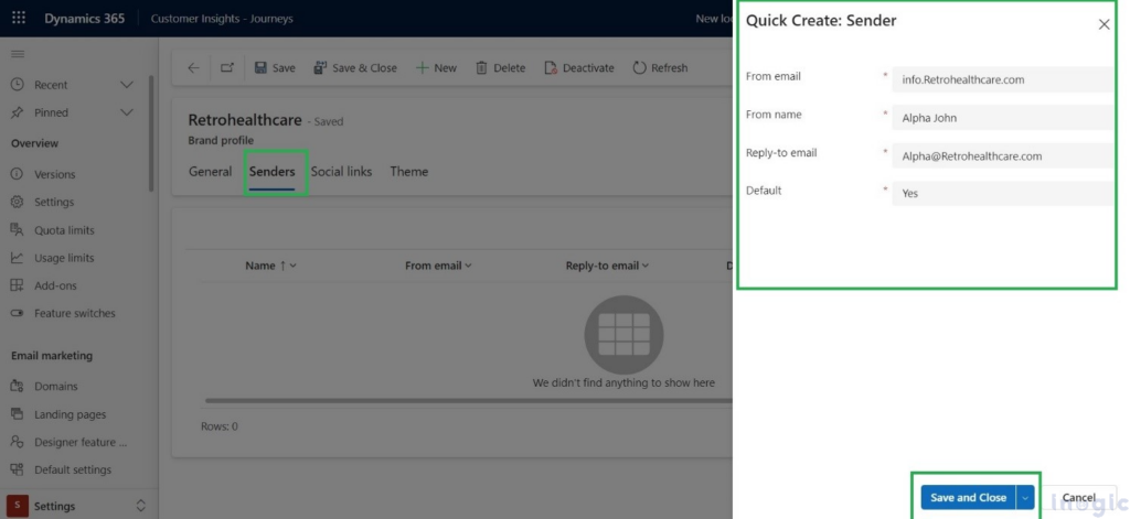 Create Brand Profiles in Customer Insights – Journeys to Create ...