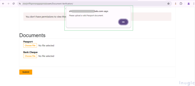Custom Document Validation using AI Builder within Power Pages ...