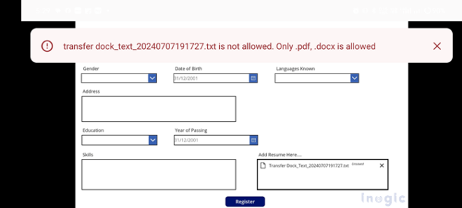 Attachment Control In Power Apps Implementing File Type Validation Microsoft Dynamics 365 Crm