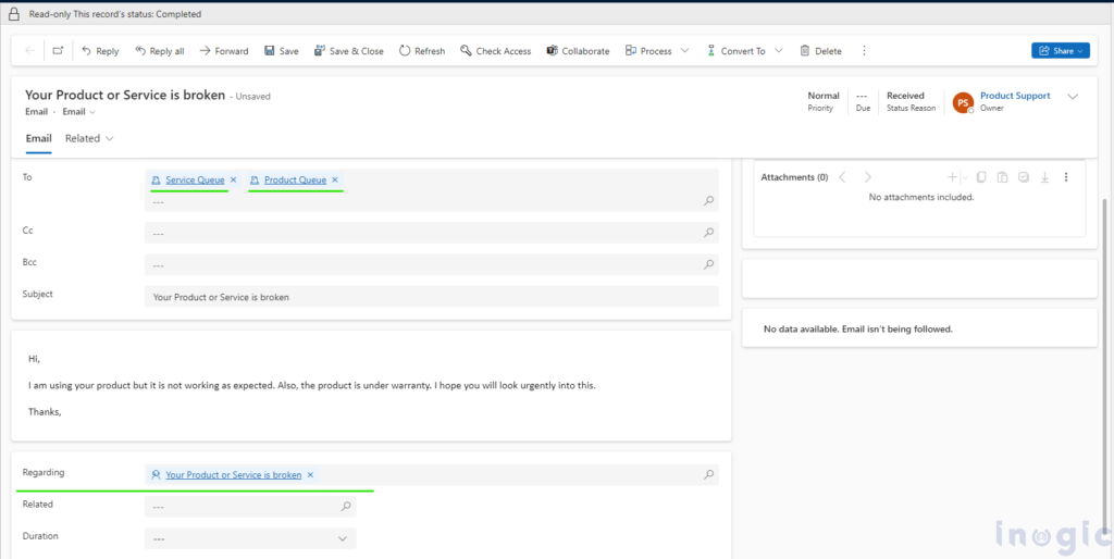 Create Multiple Cases from an Email Sent to Multiple Mailboxes in Dynamics 365 CRM - Microsoft ...