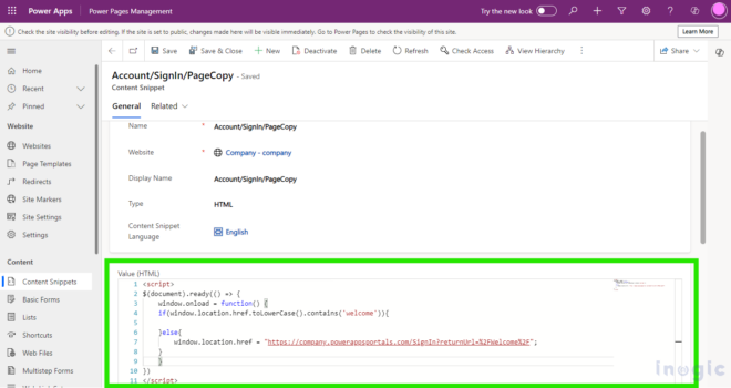 Personalize Your Power Pages Portal with Custom Sign-Out Redirects - Microsoft Dynamics 365 CRM ...