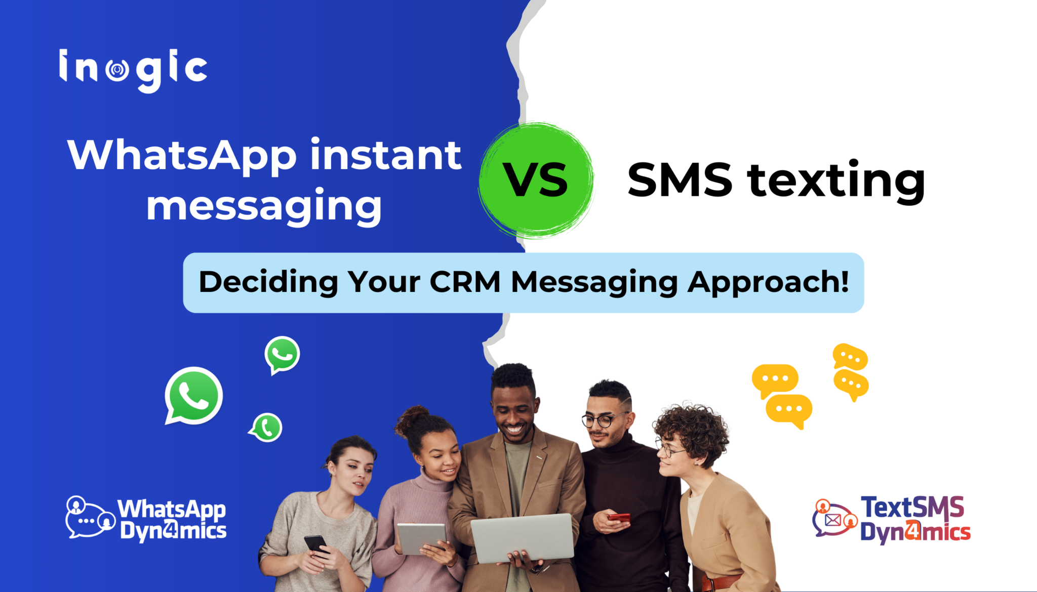 Whatsapp Instant Messaging Vs Sms Texting Deciding Your Crm Messaging