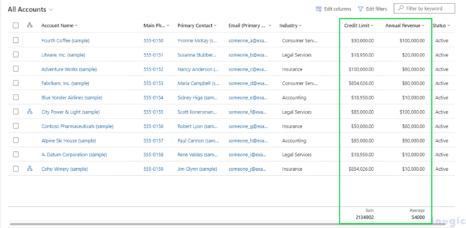 Enhanced Grouping and Aggregation Features in Microsoft Dynamics 365 CRM for Views and Subgrids ...