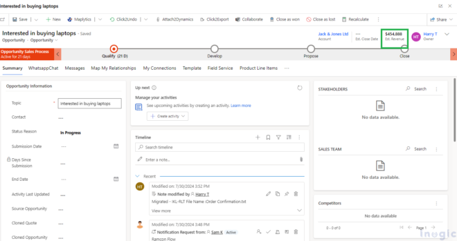 Cut Through CRM Chaos: Track Key Field Changes in Microsoft Dynamics 365 entities - Microsoft ...