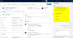 Get AI Generated 360-Degree View of Account Summary in Dynamics 365 ...