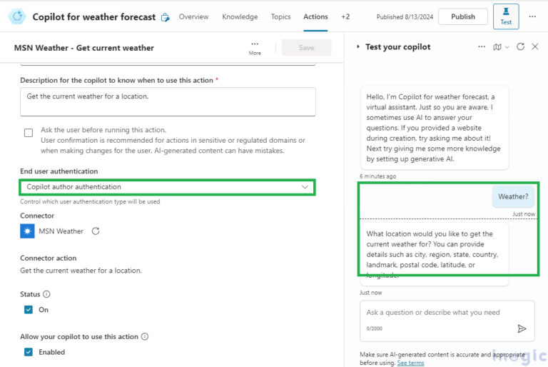 Configuring Copilot by using Different End User Authentication for Actions - Microsoft Dynamics ...