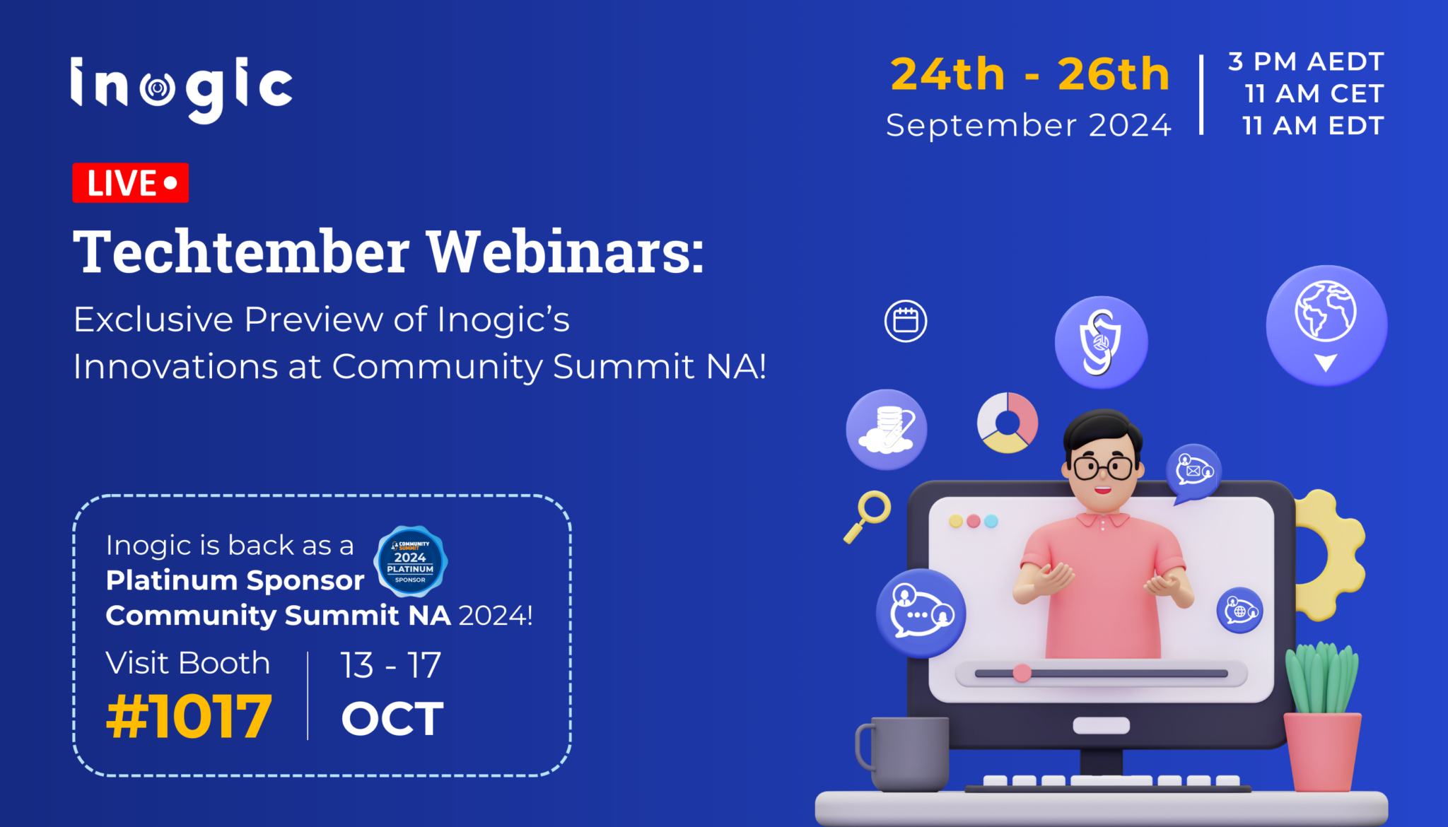 Techtember Webinars: Exclusive Preview of Inogic’s Innovations at ...