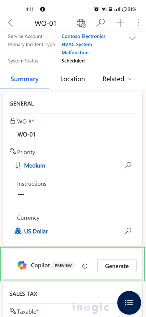 Generate Summary with Copilot in Dynamics 365 Field Service Mobile App (Part II) - Microsoft ...