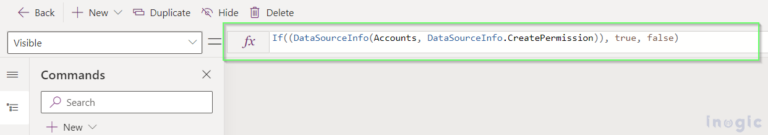 Show/Hide Buttons Based on Entity Permissions Using Power FX ...