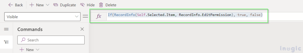 Showhide Buttons Based On Entity Permissions Using Power Fx Microsoft Dynamics 365 Crm Tips