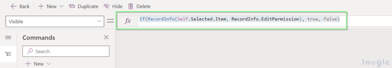 Show/Hide Buttons Based on Entity Permissions Using Power FX ...