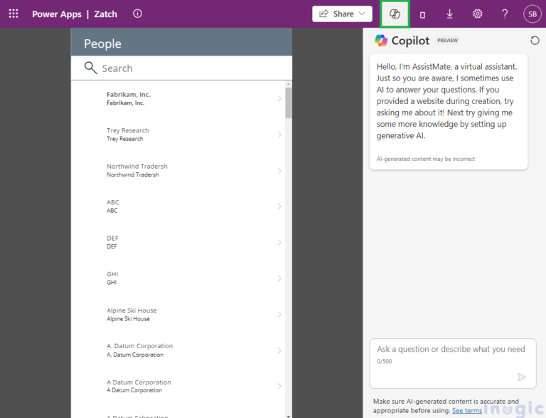 Integrate Your Custom Copilot Into Your Canvas App In Power Apps Microsoft Dynamics 365 Crm