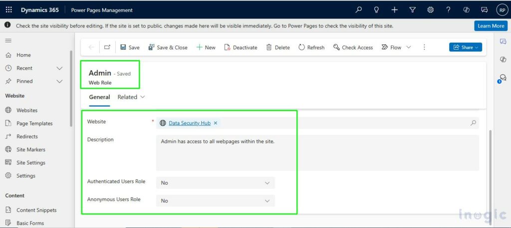 Simplifying Site Security: How the New Power Pages Security Workspace ...