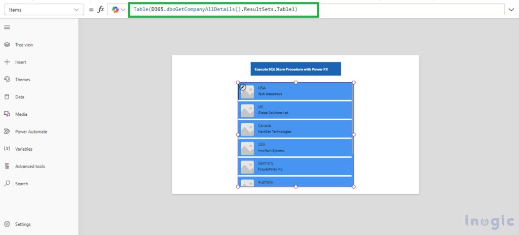 Executing Sql Server Stored Procedures With Power Fx In Power Apps Microsoft Dynamics 365 Crm