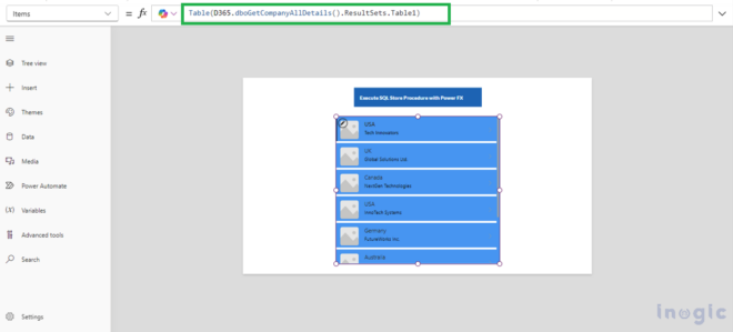 Executing SQL Server stored procedures with Power FX in Power Apps ...