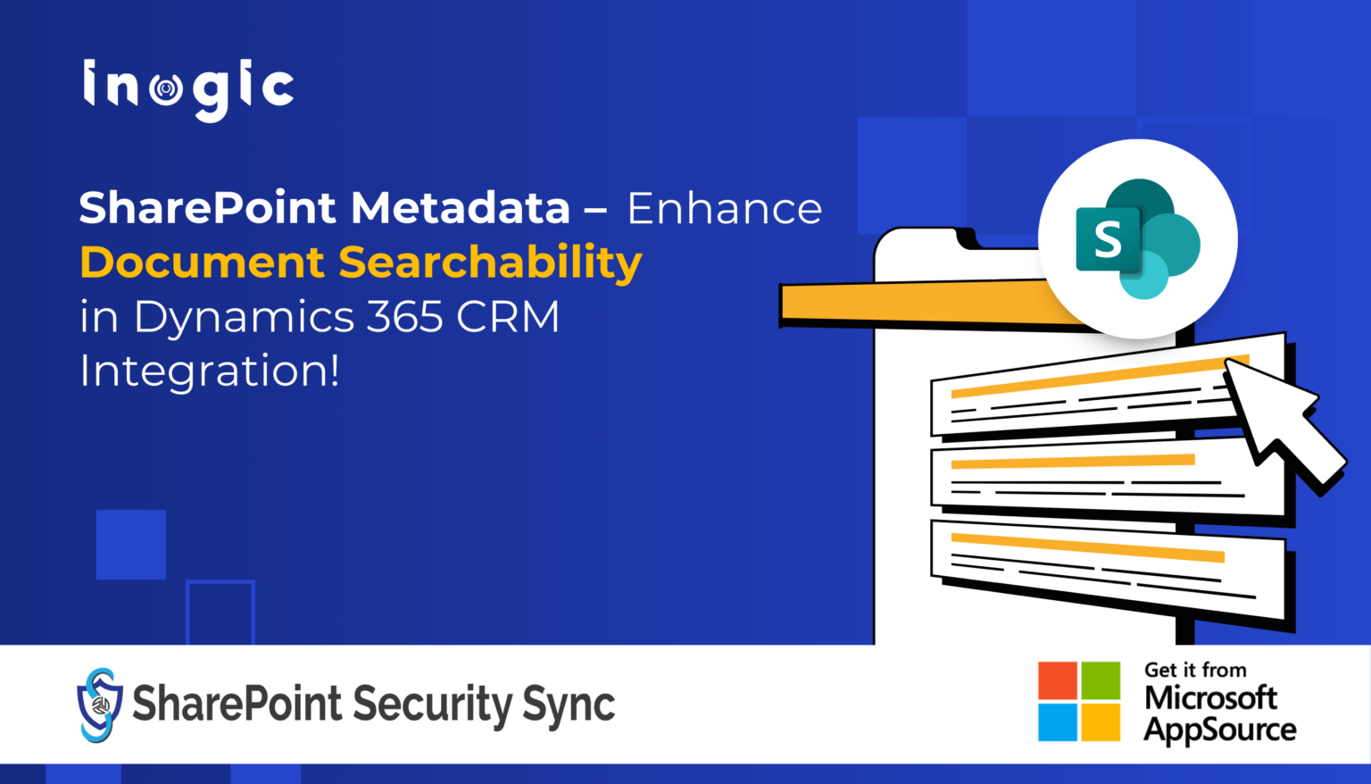 SharePoint Metadata – Enhance document searchability in Dynamics 365 CRM integration ...